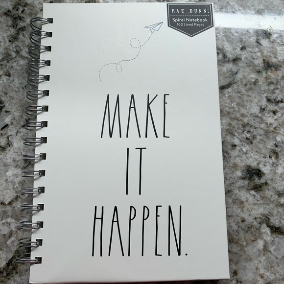 Rae Dunn | Office | Rae Dunn Spiral Notebook | Poshmark